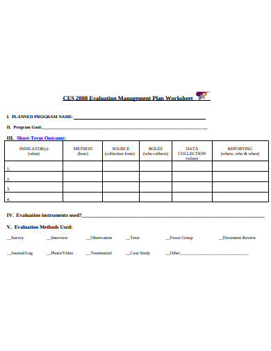 9+ Management Evaluation Templates in PDFt Evaluation Templates - PDF