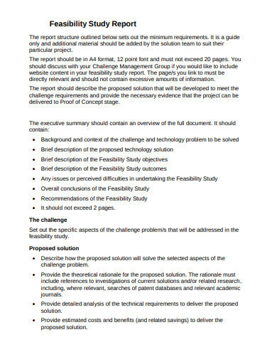 10+ Feasibility Report Templates in Google Docs | Word | Pages | PDF | XLS