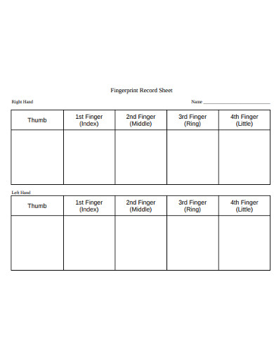 18+ Record Sheet Templates in Google Docs | Word | Pages | PDF