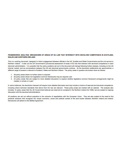 11+ Breakdown Analysis Templates - Google Docs, Word, Pages, PDF