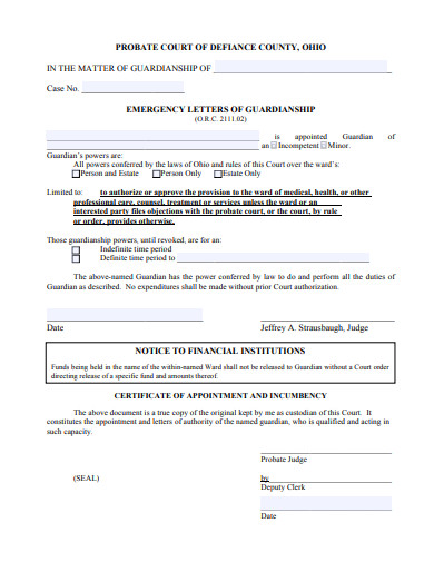9+ Emergency Letter Templates - Google Docs, Word, Pages, PDF