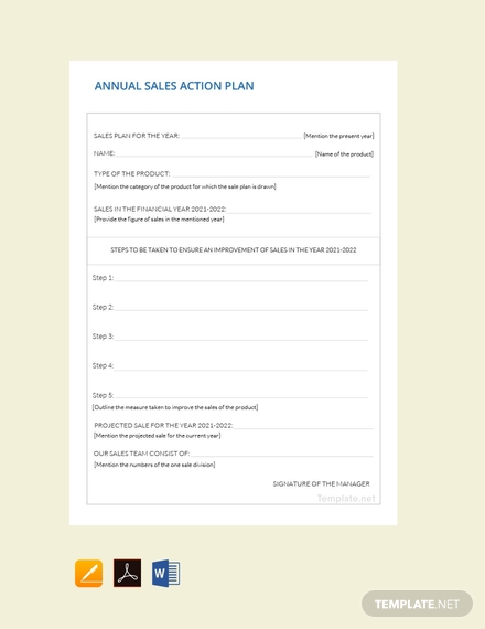 9 Annual Operational Plan Templates Word Pdf Docs
