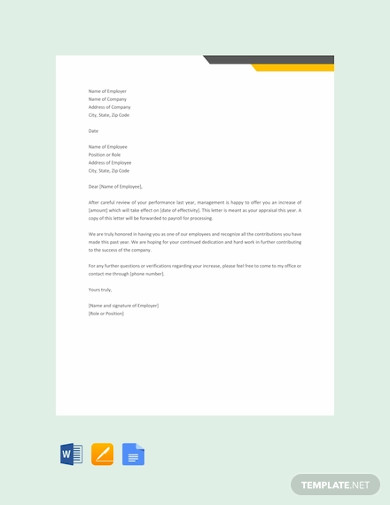 20+ Appraisal Letter Templates - Free Doc, PDF Format Download