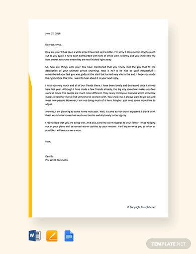 8 Informal Letter Templates In Google Docs Word Pages PDF