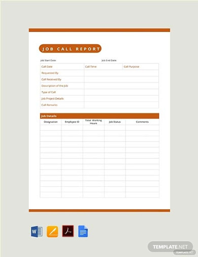 13+ Log Report Templates in Pages | Word | PDF