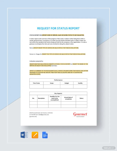 21+ Restaurant Report Templates in Google Docs | Word | Pages | PDF