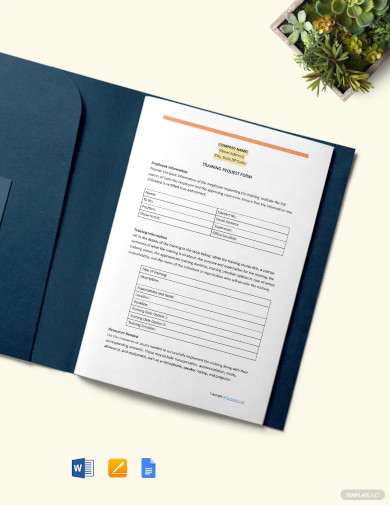 16+ Training Request Form Templates in PDF