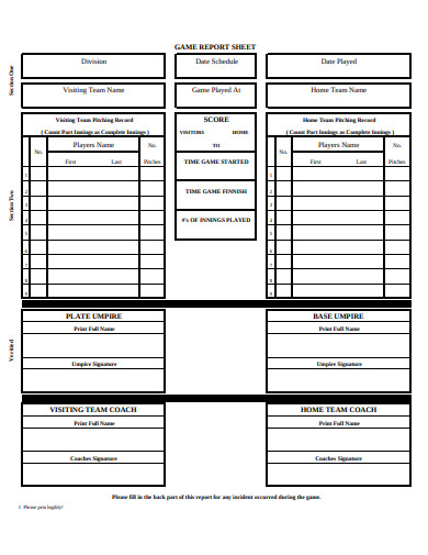 19+ Report Sheet Templates in Google Docs | Pages | PDF | DOC | XLS