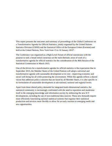 11+ Outcome Report Templates Google Docs | Word | Pages | PDF | Excel