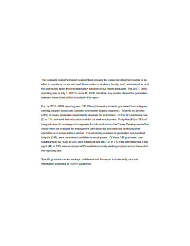 11+ Outcome Report Templates Google Docs | Word | Pages | PDF | Excel