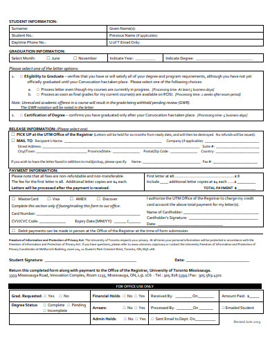 5+ Graduation Letter Templates in PDF | Google Docs | Pages | Word