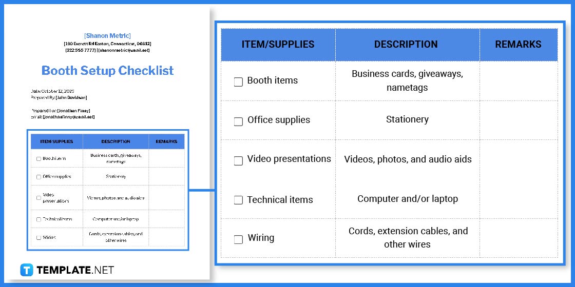 How To Make/Create a Trade Show Checklist [Templates + Examples] 2023