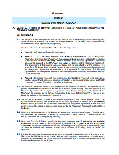 14+ Novation Agreement Templates - Google Docs, Word, Pages, PDF