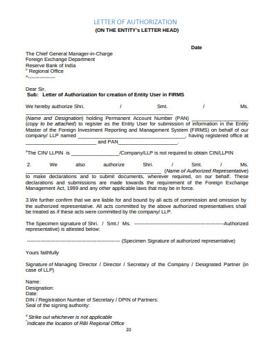 17+ Authorization Letter Templates in Google Docs | Pages | Word | PDF