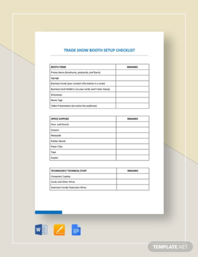 6+ Trade Checklist Templates - Google Docs, Word, Pages, Pdf