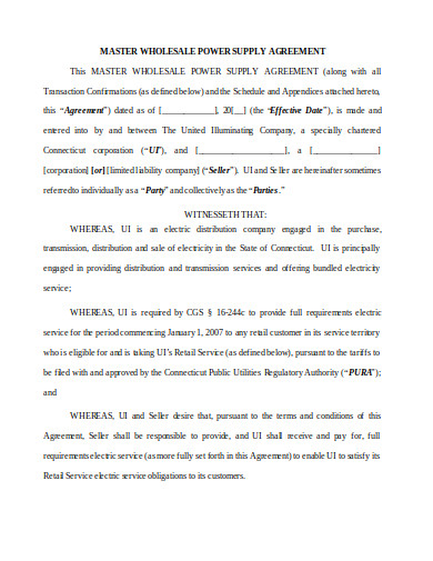 18+ Supply Agreement Templates - Google Docs, Pages, PDF, Word