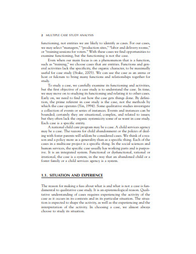 8+ Case Study Analysis Templates - PDF, Google Docs, Pages, Word