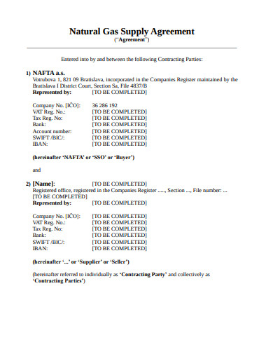 18+ Supply Agreement Templates - Google Docs, Pages, PDF, Word