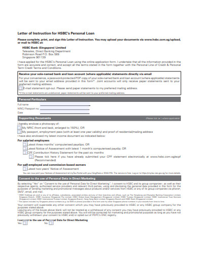 13+ Loan Letter Templates - Google Docs, Word, Pages, PDF
