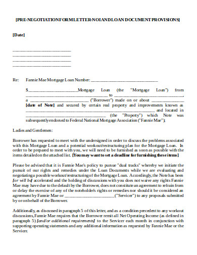 6+ Negotiation Letter Templates in Google Docs | Word | Pages | PDF