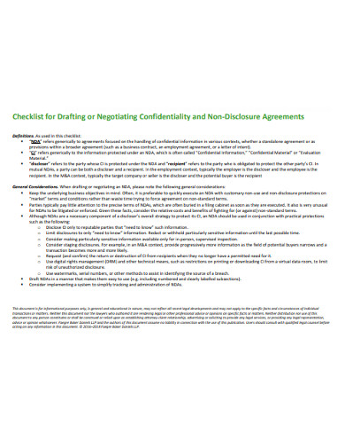 12+ Drafting Checklist Templates in Google Docs | Word | Pages | PDF