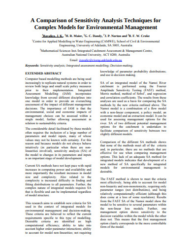 12+ Comparison Analysis Templates - Google Docs, Word, Pages, PDF