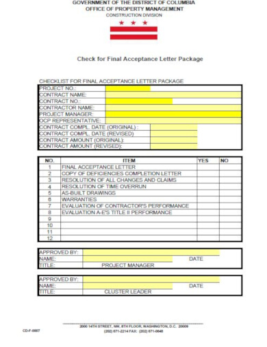 11+ Delivery Checklist Templates - Google Docs, Word, Pages, Pdf
