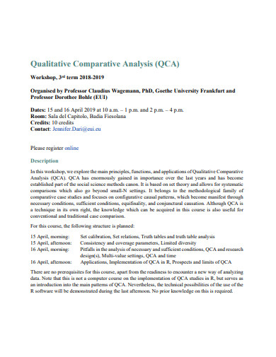 15 Comparative Analysis Templates Google Docs Word Pages PDF