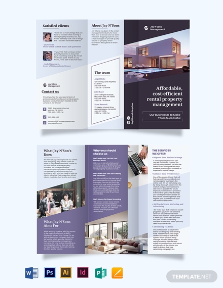 14+ Rental Brochure Templates - Sample, Example, Format