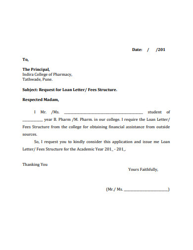 13+ Loan Letter Templates - Google Docs, Word, Pages, PDF
