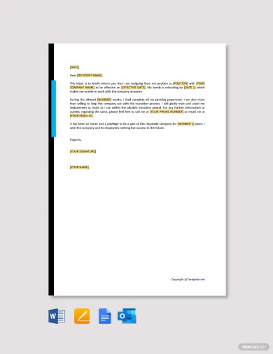 13+ Relocation Letter Templates in Google Docs | Word | Pages | PDF