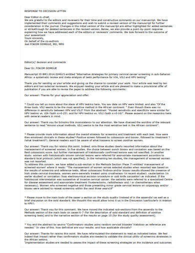 15+ Response Letter Templates in Google Docs | Word | Pages | PDF