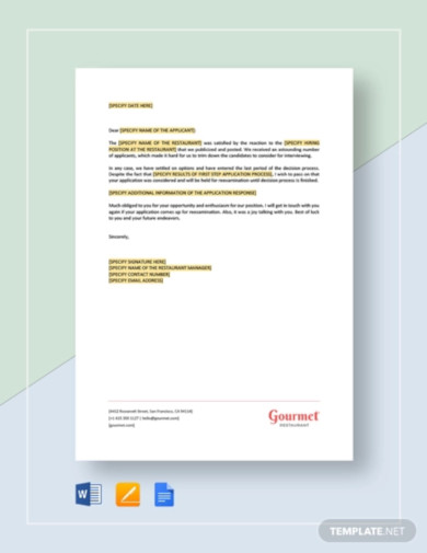 15+ Response Letter Templates in Google Docs | Word | Pages | PDF