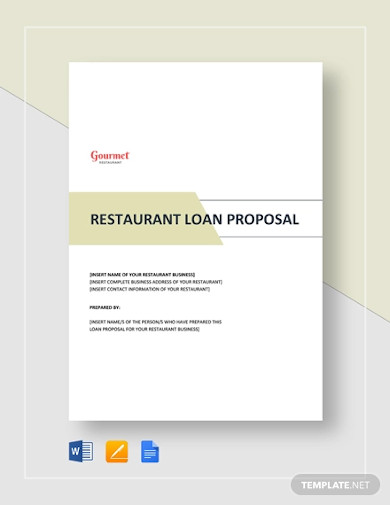 11+ Business Loan Proposal Templates in Google Docs | Word | Pages | PDF