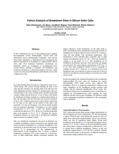 11+ Breakdown Analysis Templates - Google Docs, Word, Pages, PDF