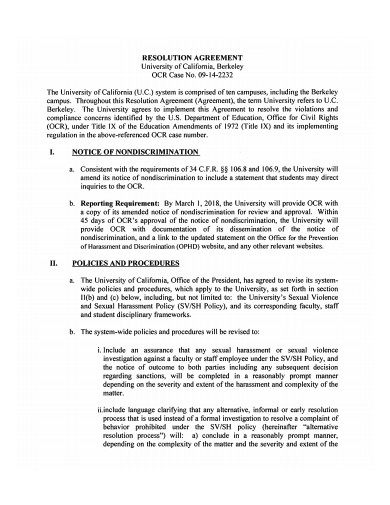 15+ Resolution Agreement Templates - Google Docs, Word, Pages, PDF