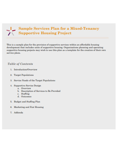 17+ Service Plan Templates - Google Docs, Word, Pages, PDF