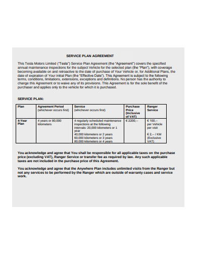 17+ Service Plan Templates - Google Docs, Word, Pages, PDF