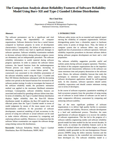 12+ Comparison Analysis Templates - Google Docs, Word, Pages, PDF