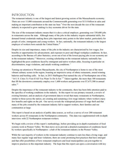 21+ Restaurant Report Templates in Google Docs | Word | Pages | PDF