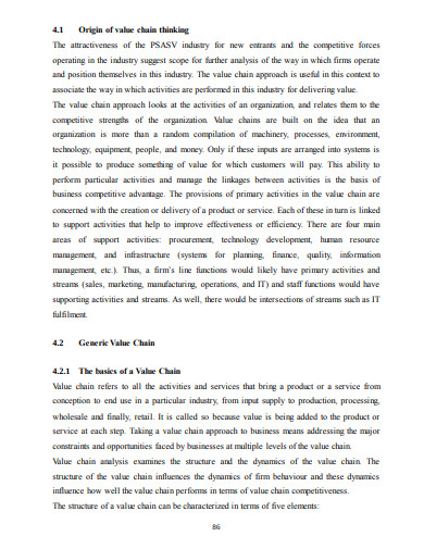 14+ Value Chain Analysis Templates- PDF, Docs, Word, Pages