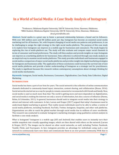 8+ Case Study Analysis Templates - PDF, Google Docs, Pages, Word