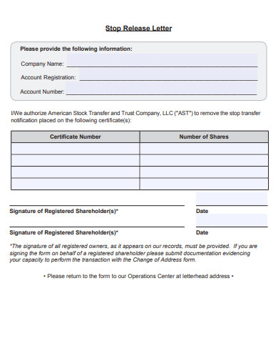 10+ Release Letter Templates in Google Docs | Word | Outlook | Apple ...