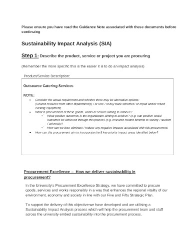 17+ Impact Analysis Templates - Google Docs, Word, Pages, PDF