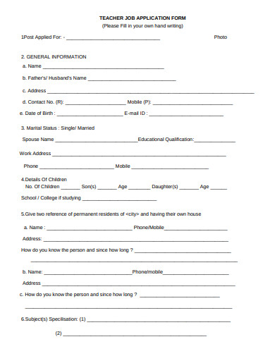 How To Create A Application Form In Word Dasrack