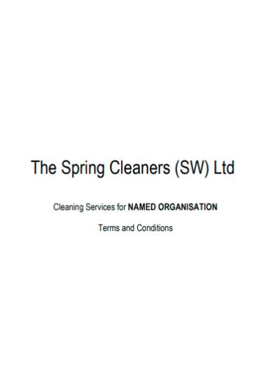  How To Write A Commercial Cleaning Contract 10 Templates To Download 