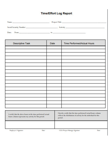 13+ Log Report Templates in Pages | Word | PDF