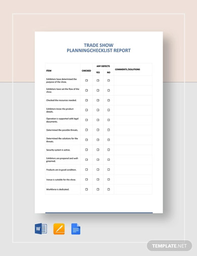 How To Make/Create a Trade Show Checklist [Templates + Examples] 2023