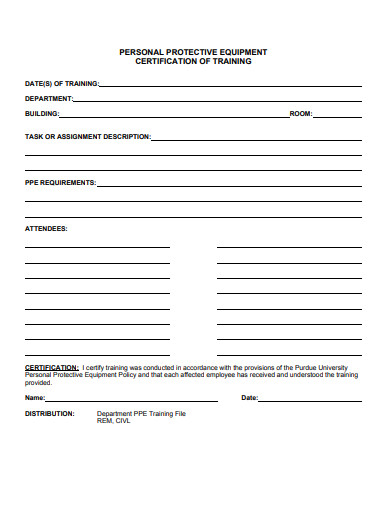 23+ Training Certificate Templates in Google Docs | Word