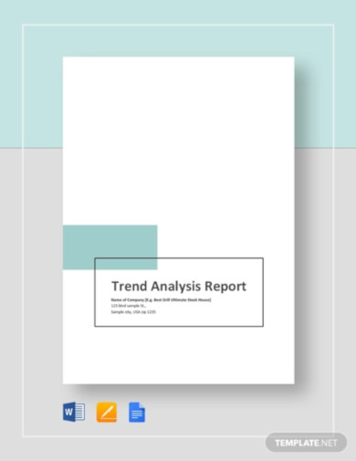 5+ Trend Analysis Templates - Google Docs, Excel, Word, Number, Pages, PDF